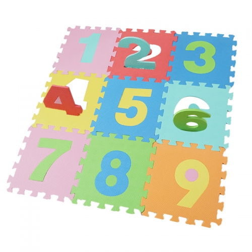 Kids Puzzle Alphabet Numbers Play Mat